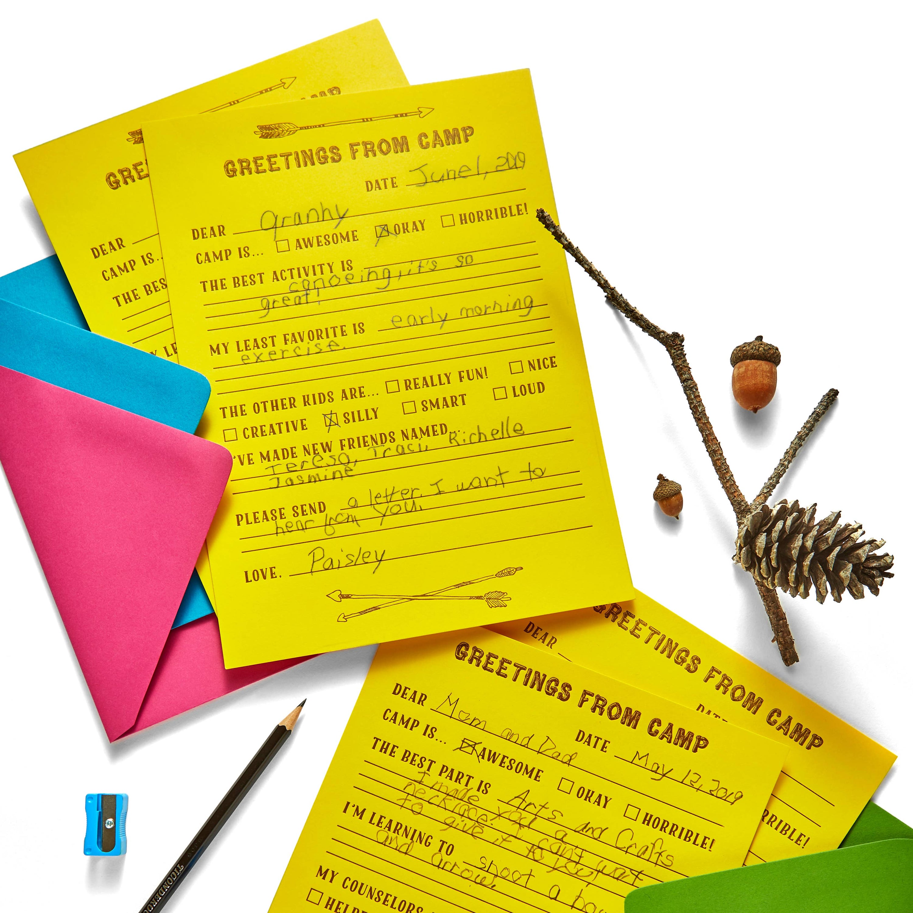 Camp Letter Creative Kit Swirl Works camp-letter-creative-kit-swirl-works